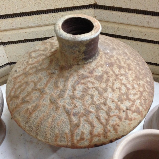 Oxidation refiring of reduction-cooled, wood-fired ceramics | Kazegama